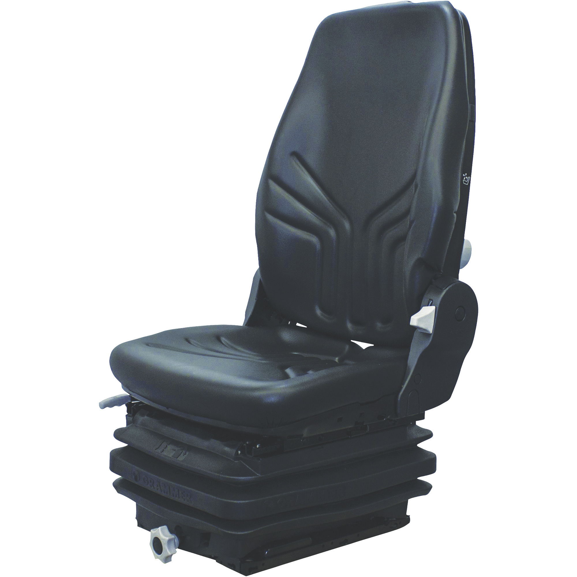 K & M Uni Pro Mechanical Suspension Seat, Black, Model# MSG85/KM722 | Northern Tool